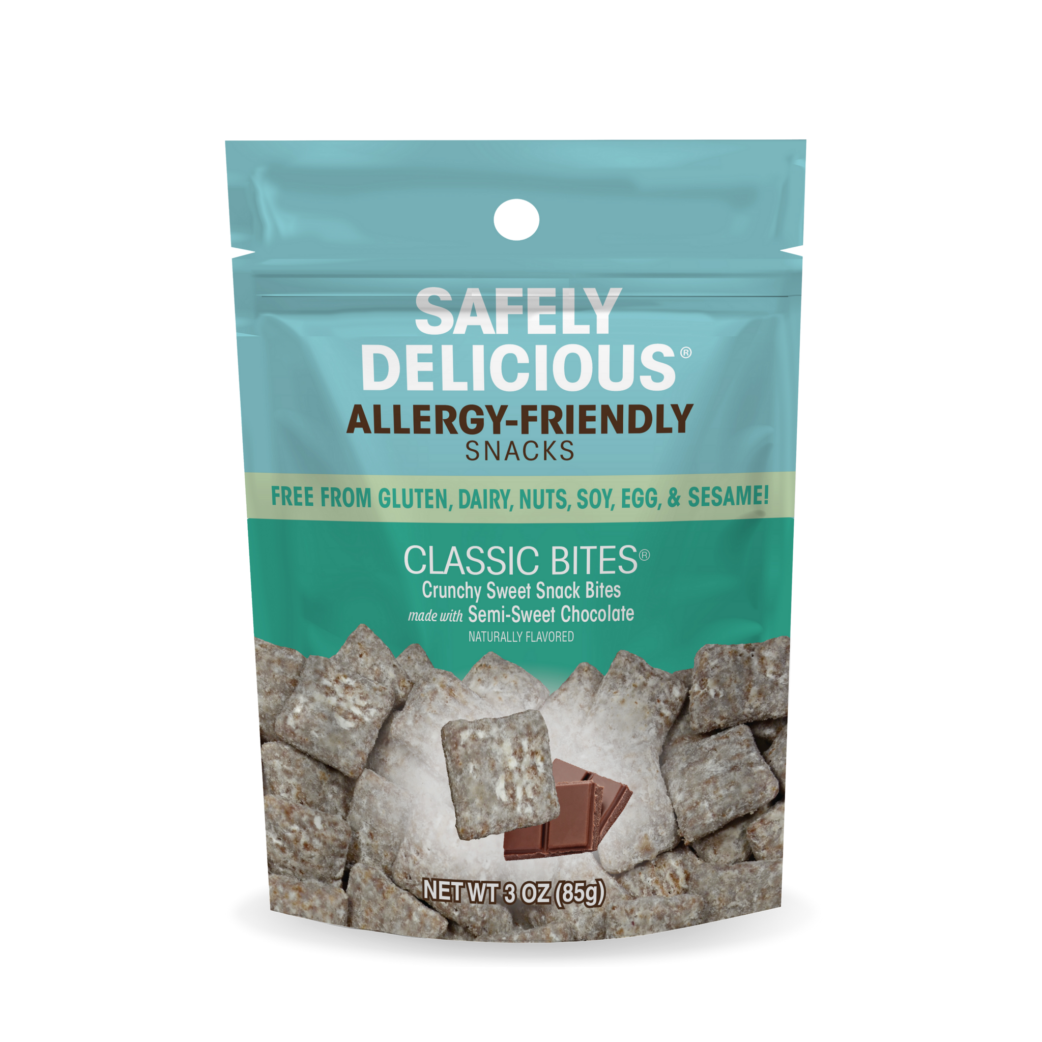 Allergen-Free Snacks: Classic Bites Semi-Sweet Chocolate Flavor ...