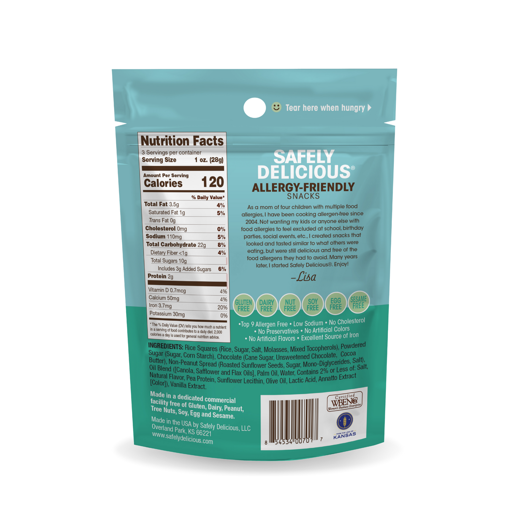 Allergen-Free Snacks: Classic Bites Semi-Sweet Chocolate Flavor ...