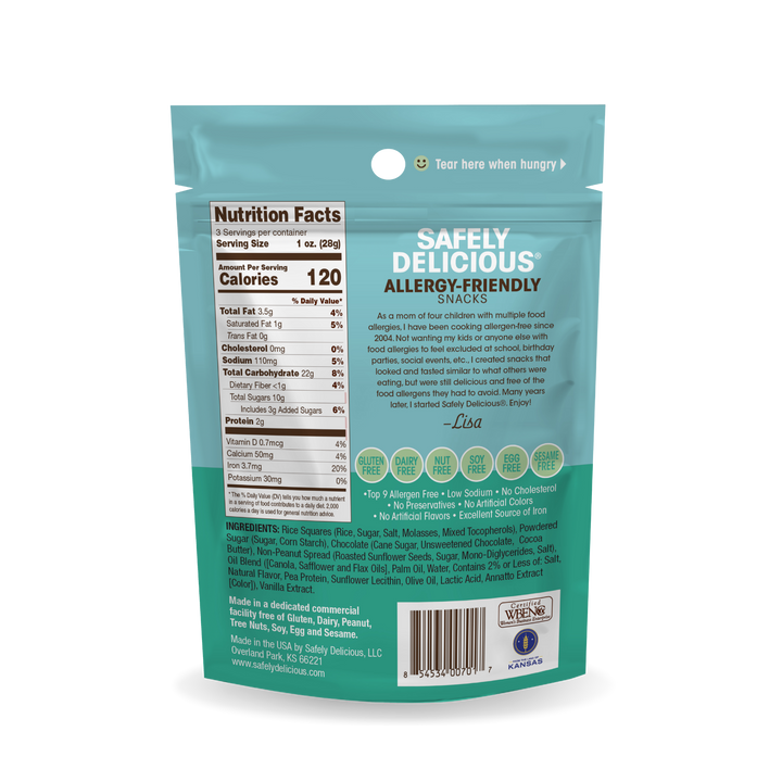 Allergen-Free Snacks: Classic Bites Semi-Sweet Chocolate Flavor ...