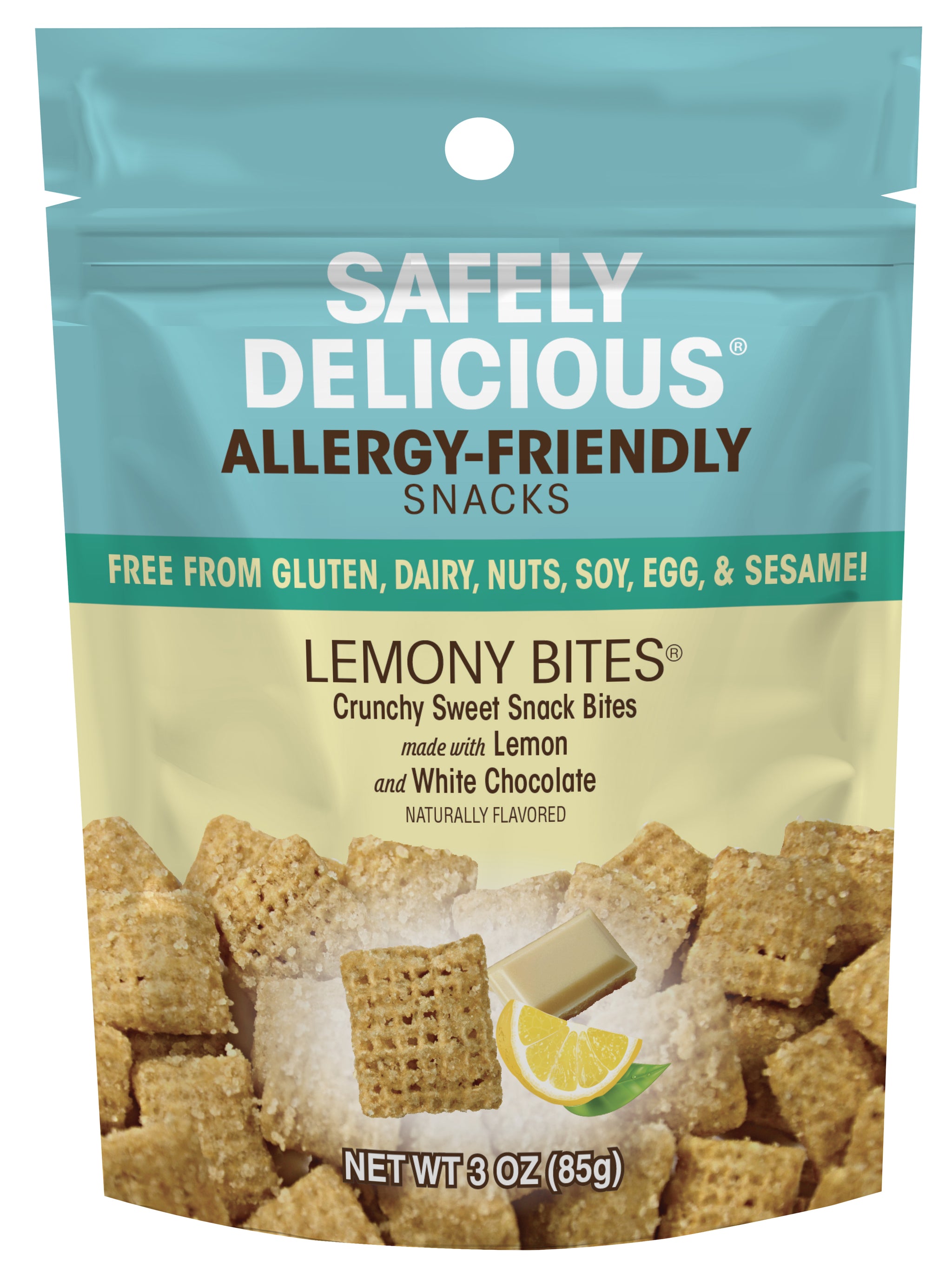 Allergy-Friendly Snacks: Lemony Bites - Lemon & White Chocolate Flavor ...