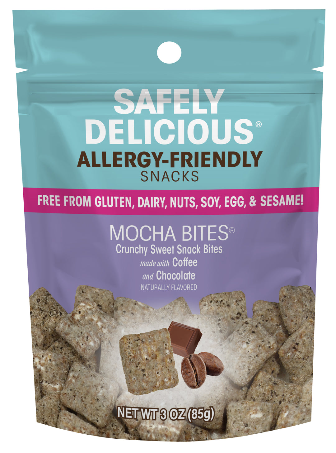 Allergy-Friendly & Nut-Free Snacks: Mocha Bites – Safely Delicious®